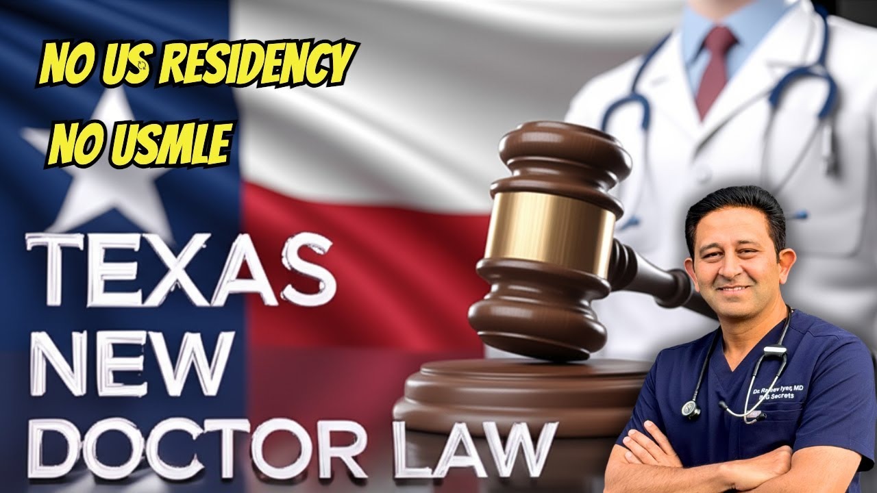 Texas Doctors Act – Huge Breakthrough for IMGs!